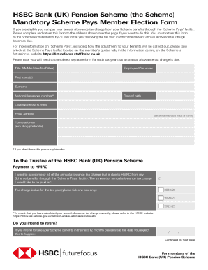 Fillable Online futurefocus staff hsbc co hsbc-scheme-pays-form ...