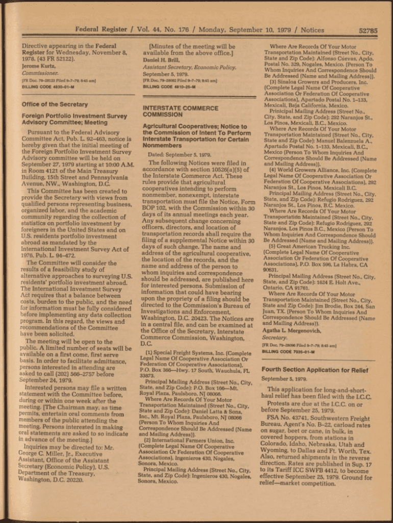 Fillable Online Federal Register notice: Rules of Practice and ...