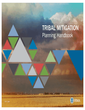 Fillable Online Tribal Mitigation Planning Handbook. Hazard Mitigation ...