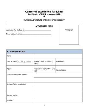 Fillable Online Proforma for Application for CoEK.docx Fax Email Print ...