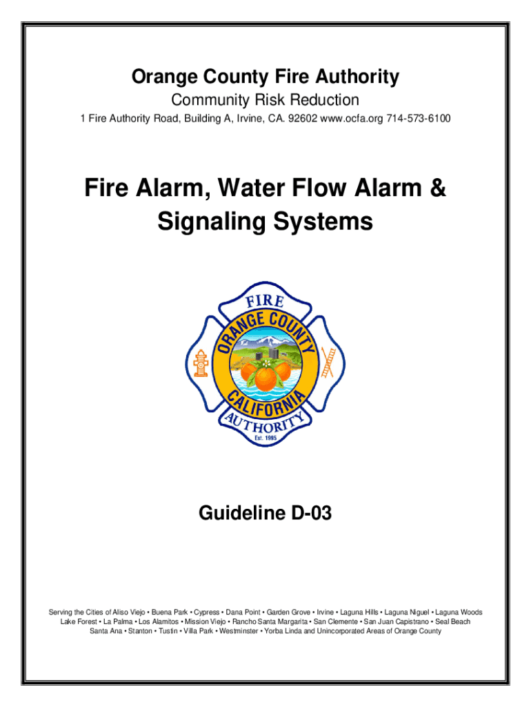 Fillable Online Fire Alarm, Water Flow Alarm, & Signaling Systems Fax ...