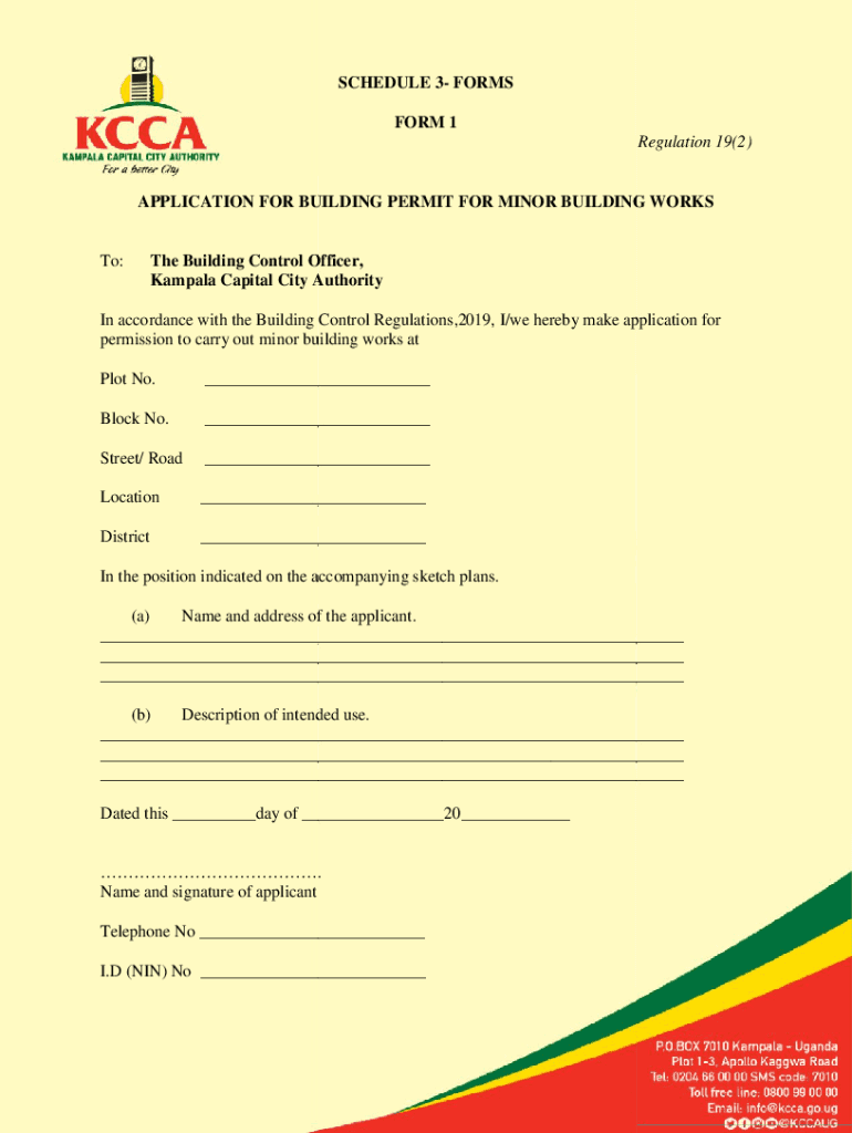 Fillable Online FORM A - KCCA Fax Email Print - pdfFiller