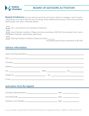 Fillable Online 4 Reasons You Should Have a Board of Advisors - Entrepreneur Fax Email Print ...