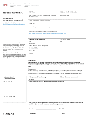 Fillable Online Royal Canadian Navy (RCN) Nuclear Vessel Visit Safety ...