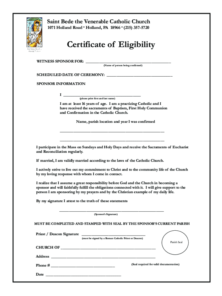Fillable Online Certificate of Eligibility - Amazon S3 Fax Email Print - pdfFiller