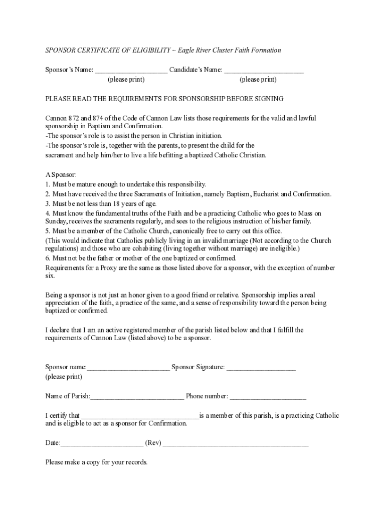 Fillable Online Sponsor Information Sheet Return This Form by November 1st ... Fax Email Print ...