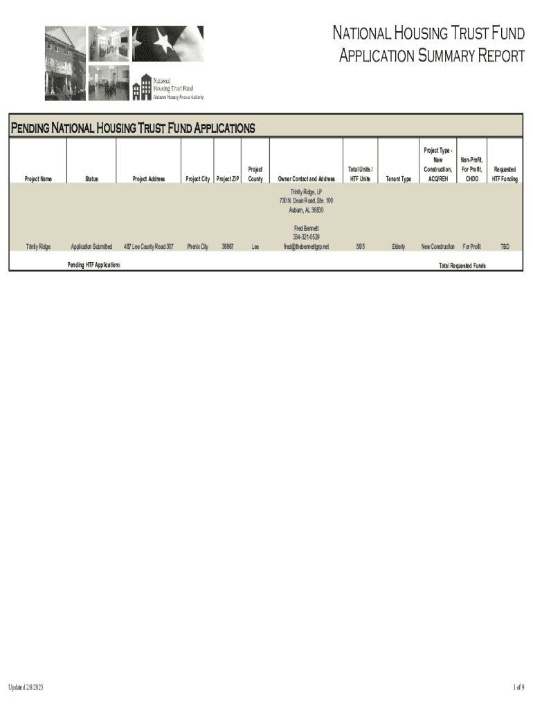 Fillable Online National Housing Trust Fund (NHTF)Georgia Department of ...