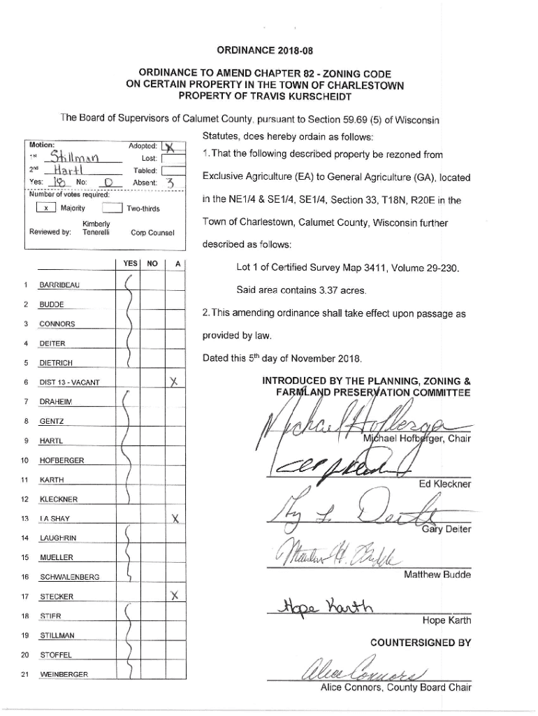 Fillable Online Travis Kurscheidt Zoning Map Amendment Request Fax Email Print - pdfFiller