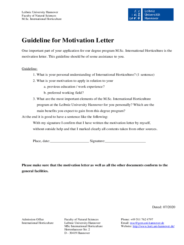 Fillable Online Many Sample Letter Of Motivation - StudyLib Fax Email ...