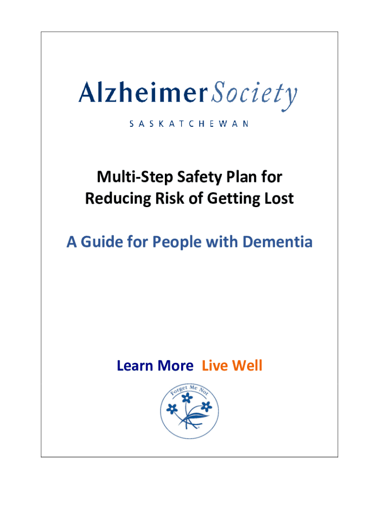 Fillable Online Responding to the Wandering and Exit-seeking Behaviors ...