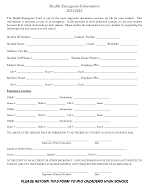 Fillable Online Paramedic Practice Documents - Emergency Health ...