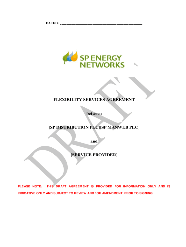 Fillable Online SP Manweb Statement of Charges for Metering Services ...