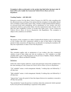 Fillable Online DOT Hours of Service GuideFMCSA Hours of Service ...