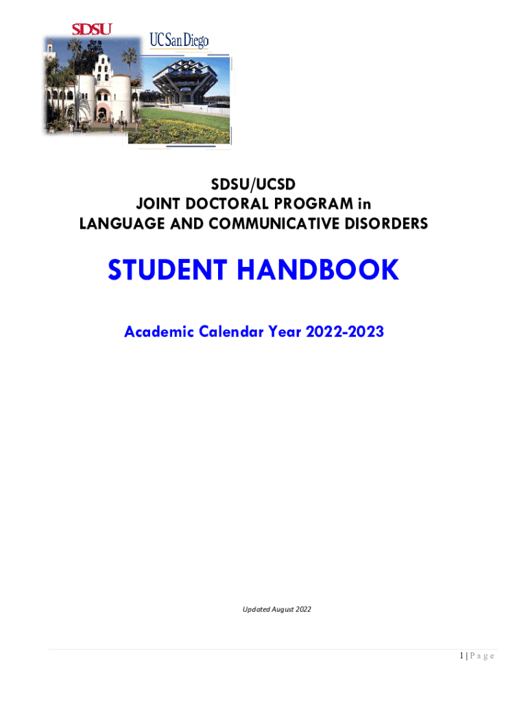 Fillable Online slhs sdsu Schedules and Calendars - UC San Diego School ...