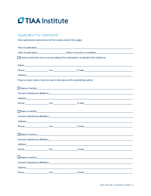 Fillable Online TIAA Institute on Twitter: "Applications are now being ...