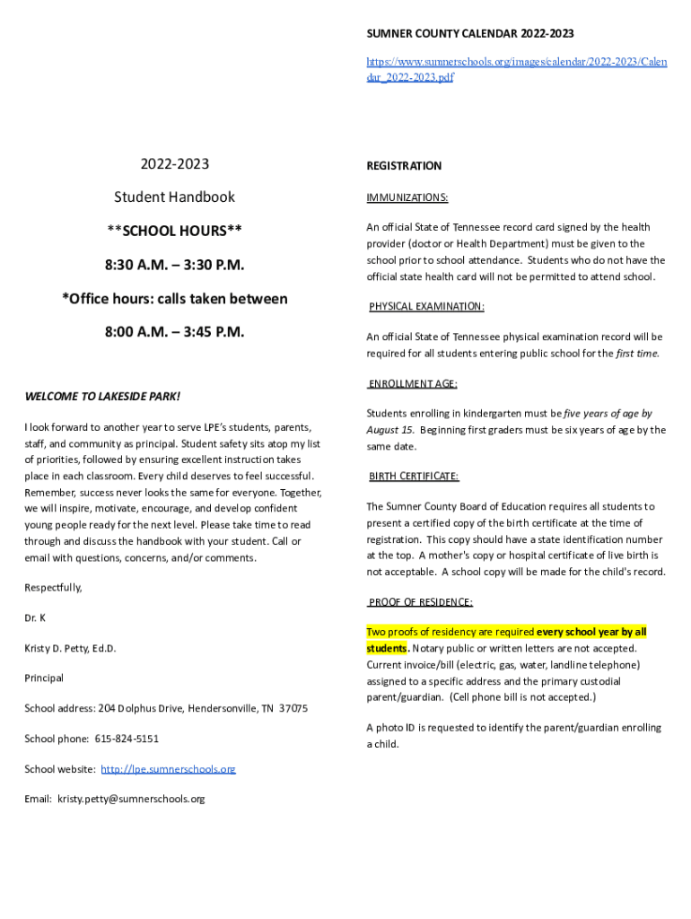 Fillable Online lpe sumnerschools Employee Calendars Fax Email Print ...