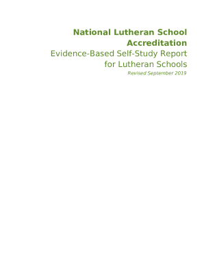 National Lutheran School Accreditation - LuthEd Doc Template | pdfFiller
