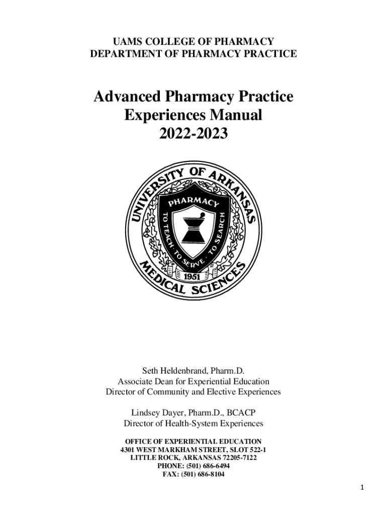 Fillable Online Faculty and Staff DirectoryUAMS College of Pharmacy Fax ...