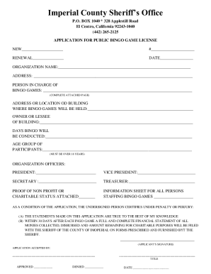 Fillable Online Forms - Sheriff Coroner Fax Email Print - pdfFiller