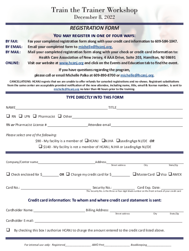 Fillable Online You may register in one of four ways: Fax Email Print - pdfFiller