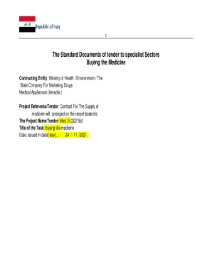 Fillable Online Improving Transparency within Government Procurement ...