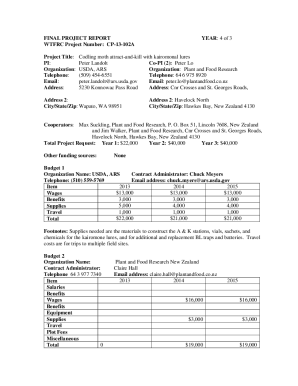 Fillable Online WTFRC Project Number: CP-13-102A Fax Email Print - pdfFiller