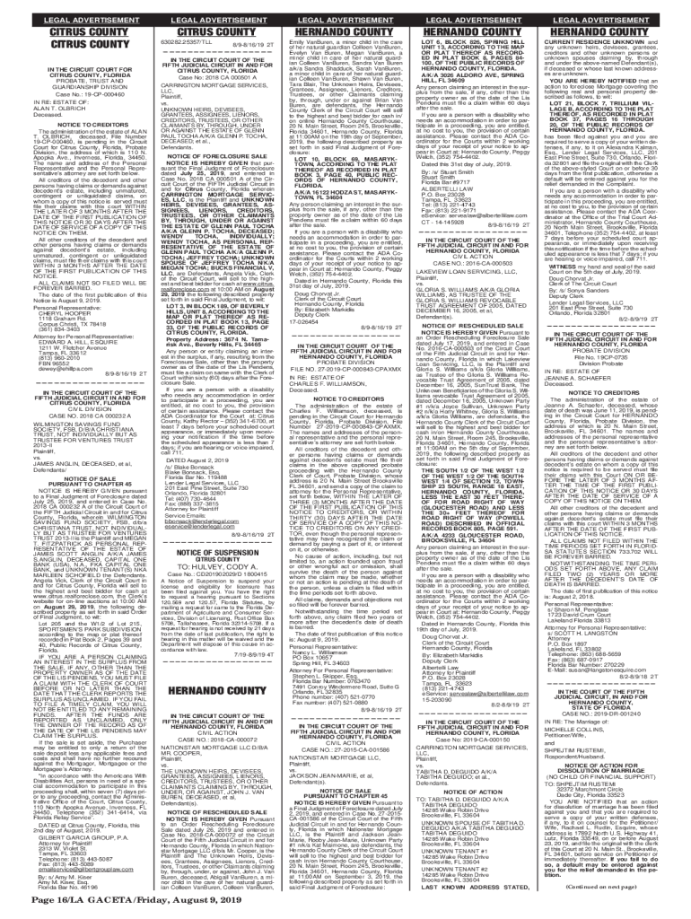 Fillable Online PROBATE, TRUST AND Fax Email Print - pdfFiller