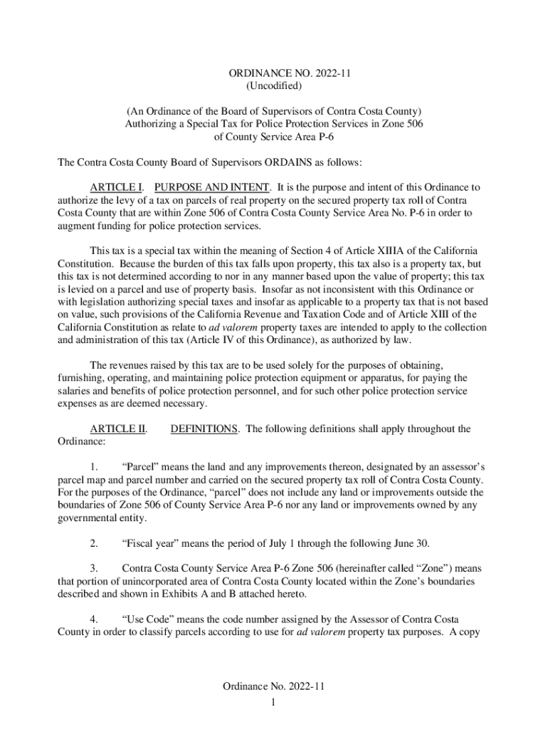 Fillable Online text3.9-Sp-Police-Tax-Zone-157.pdf - City of Oakley Fax ...