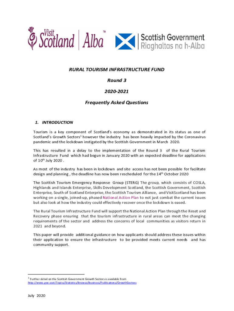 Fillable Online Rural tourism infrastructure projects to receive share ...