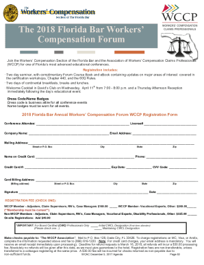 Fillable Online Workers' Compensation Rules Advisory ... - The Florida ...