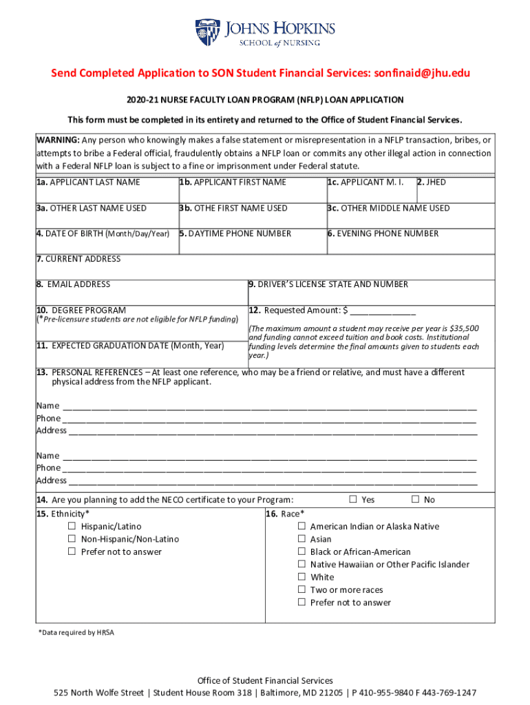 Fillable Online nursing jhu Forms and ResourcesJohns Hopkins Student ...