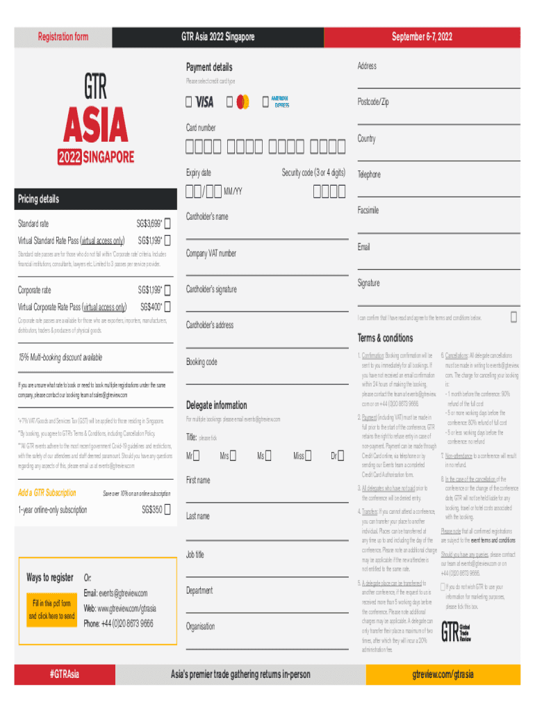 Fillable Online Asia's premier trade gathering returns in-person Fax Email Print - pdfFiller