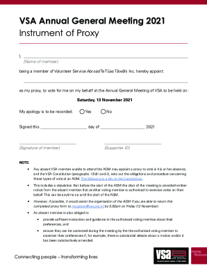 Fillable Online vsa org Volunteer Service Abroad (VSA) - Connecting ...