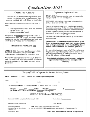 Fillable Online High School Caps & Gowns - Jostens Fax Email Print ...