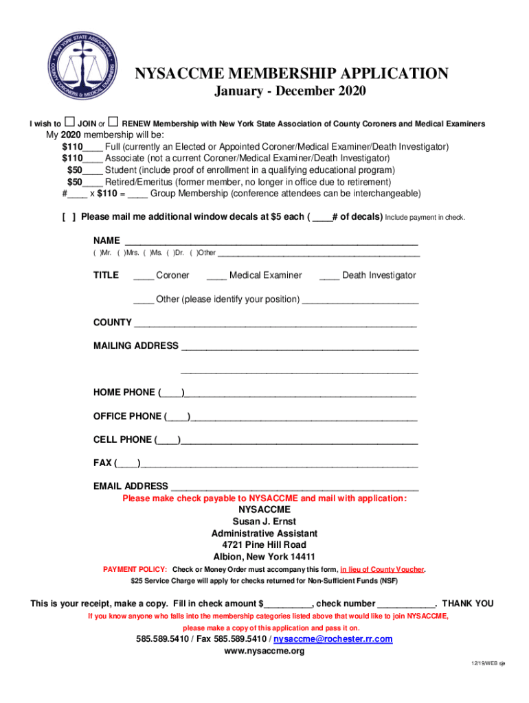 Fillable Online State Membership Requirements Fax Email Print - pdfFiller