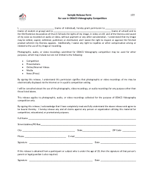 Fillable Online Videography Release Form, 2021-2025.docx Fax Email ...