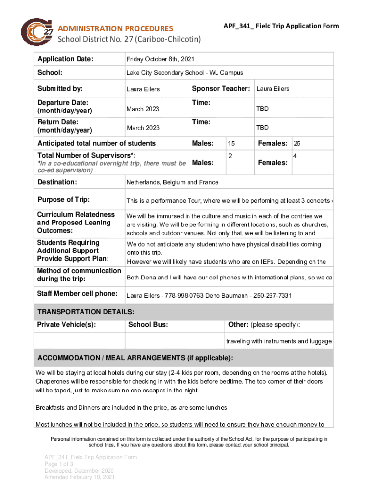 Fillable Online traditional and unceded territory of the Northern ...