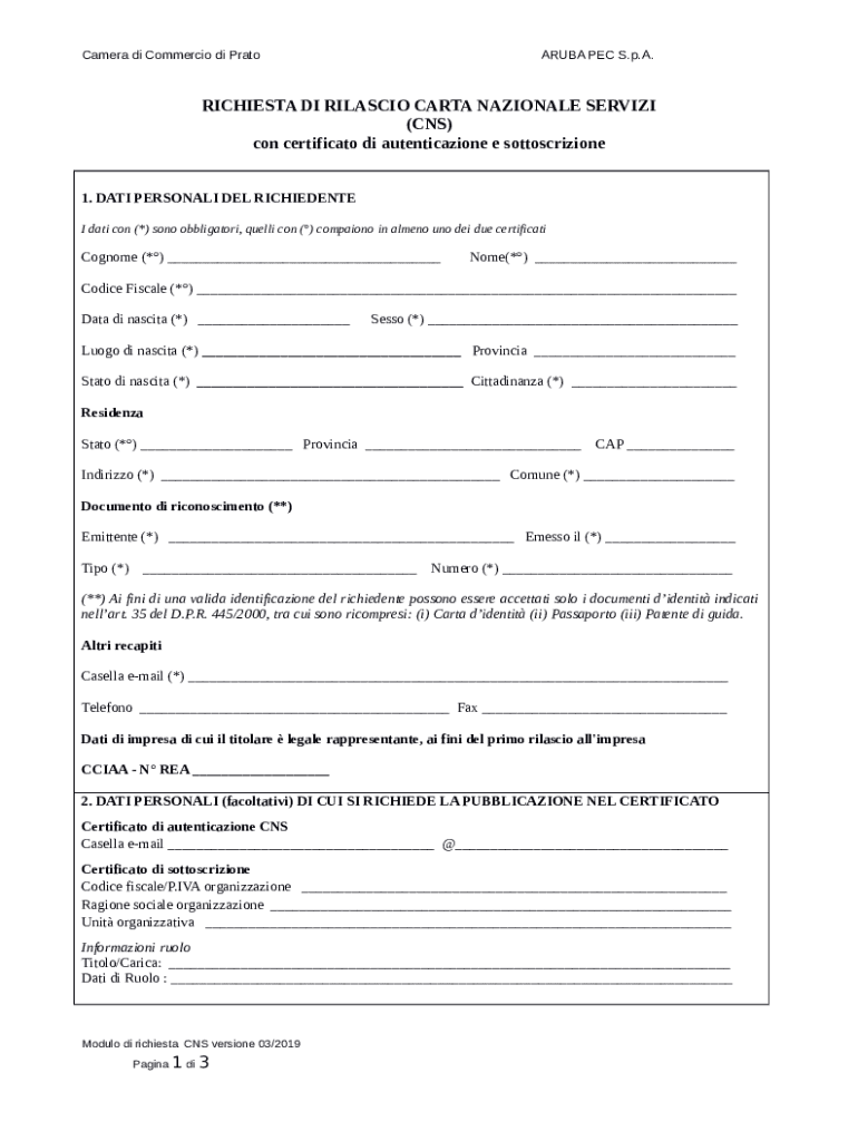 Richiesta di un'identit SPID InfoCert ID con Firma Digitale o ... Doc Template | pdfFiller