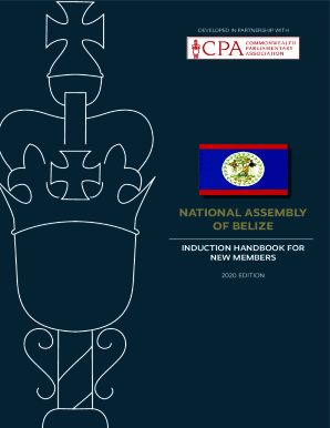 Fillable Online National Assembly of Belize forms new Joint Public ...