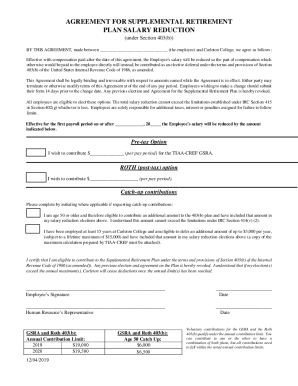 Fillable Online Supplemental Retirement Account (SRA) Request Form Fax ...