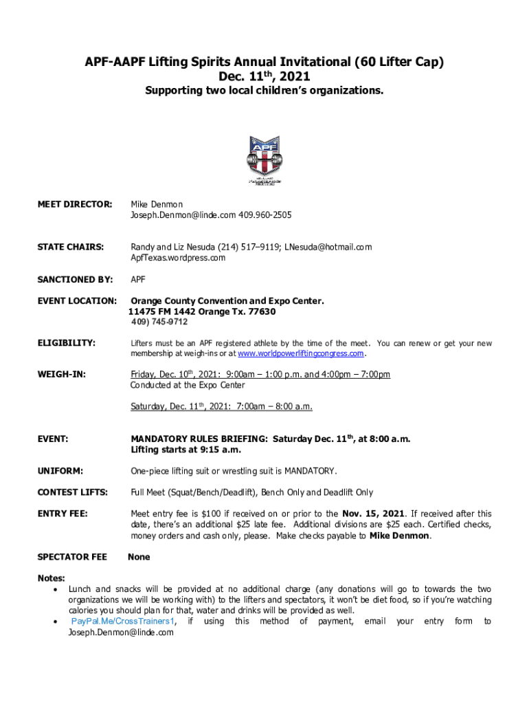 Powerlifting Attempt Calculator - Fill Online, Printable, Fillable ...