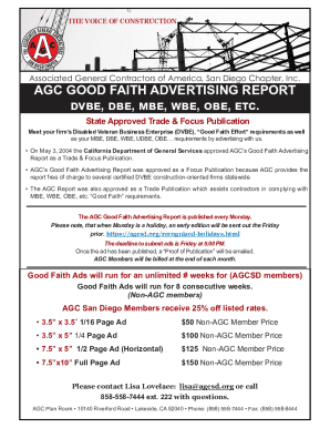 Fillable Online AGC San Diego on Twitter: "AGCSD Good Faith Report for ...