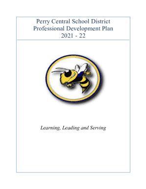 Fillable Online Perry Central School District Professional Development ...