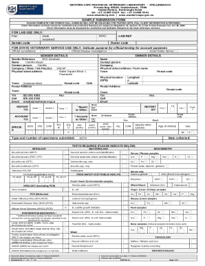 Sample Submission - PLS Analytical Doc Template | pdfFiller