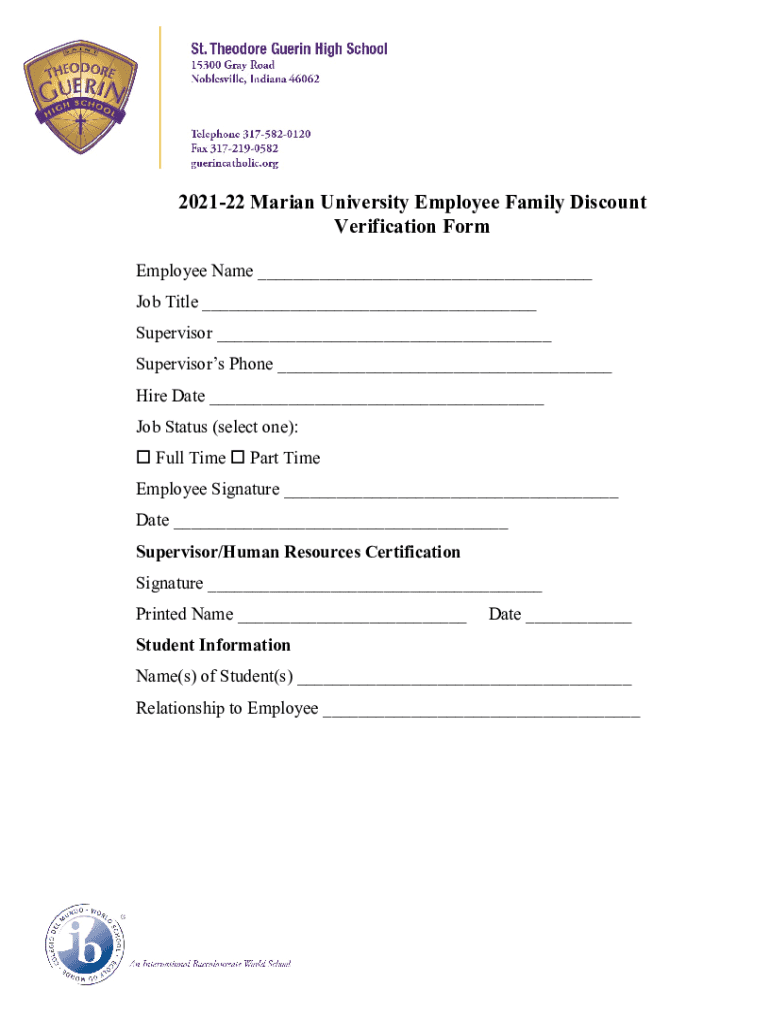 Fillable Online Sign In - Marian University Self-Service Portal Fax ...