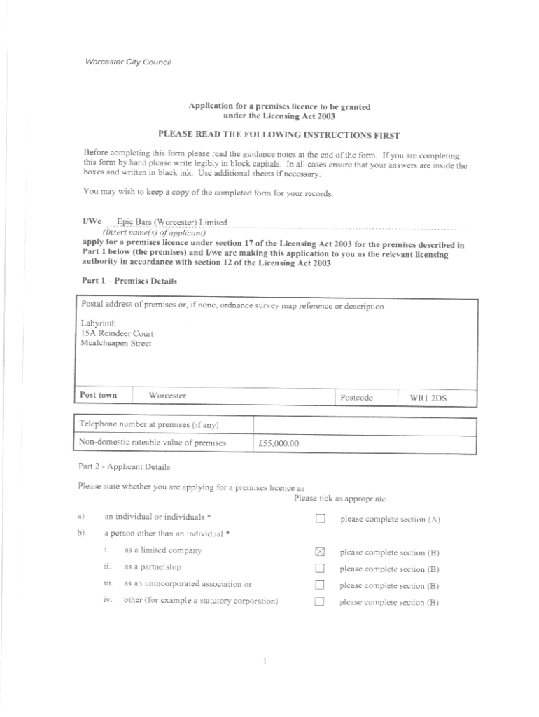 Fillable Online License CommissionCity of Worcester, MA - WorcesterMA ...