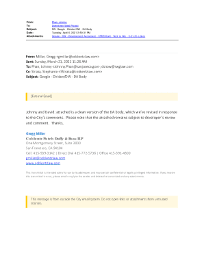 Fillable Online Johnny and David: attached is a clean version of the ... - Amazon AWS Fax Email ...