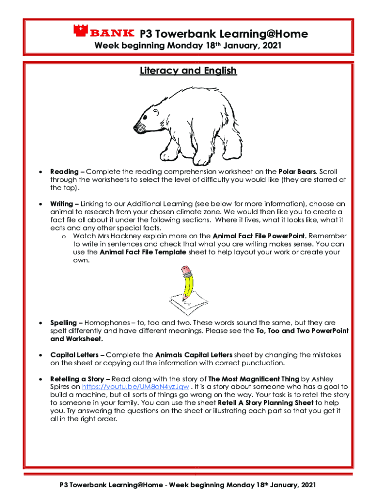 Fillable Online Results for polar bears reading passages and worksheets ...