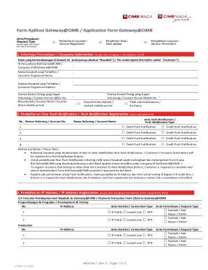 Fillable Online BizChannel Application Form Indonesia V4 Fax Email Print - pdfFiller