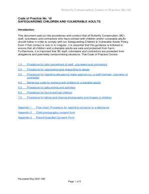 Fillable Online Secretary of State's Standards of Modern Zoo Practice ...